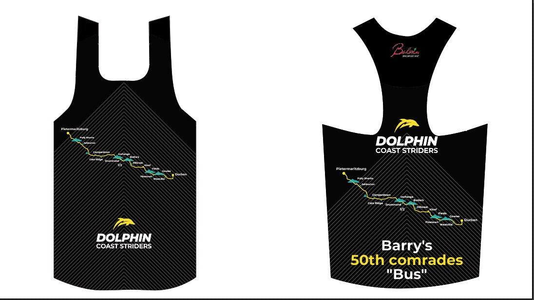 Ladies COMRADES Vest – Dolphin Coast Striders
